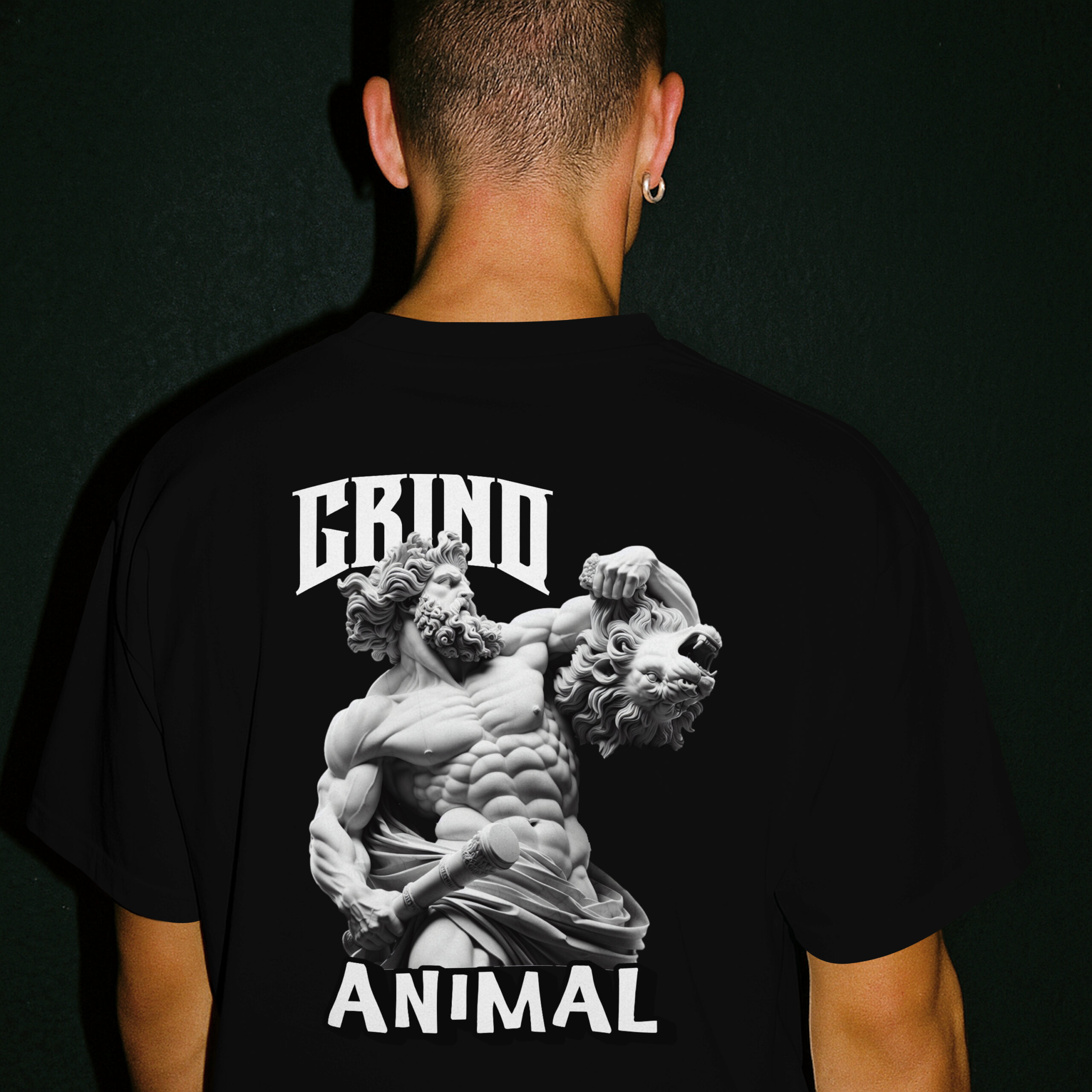 Premium Custom T-Shirt - Grind Animal
